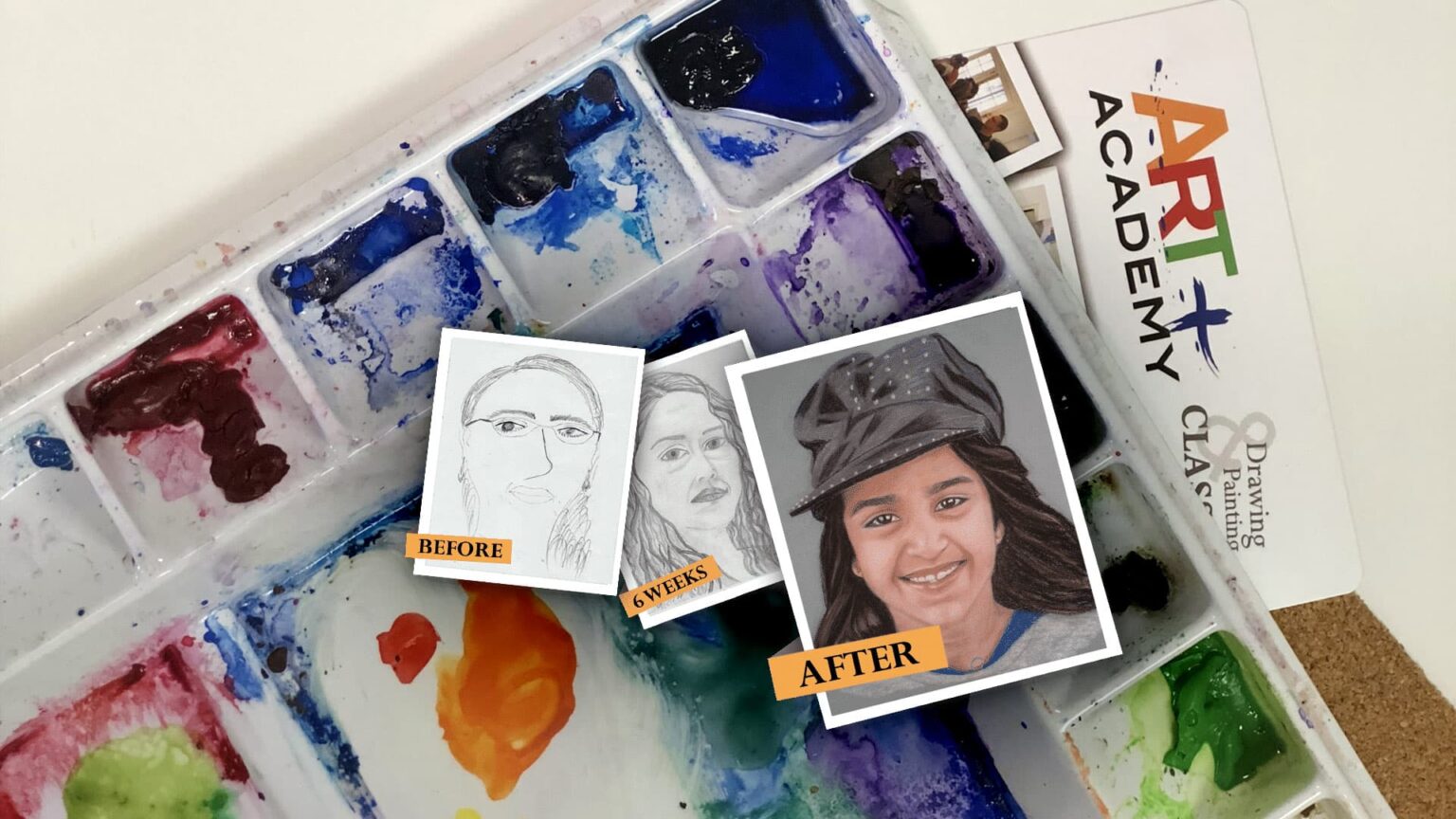 ART Classes | ART + Academy | Drawing & Painting | In-person & Online